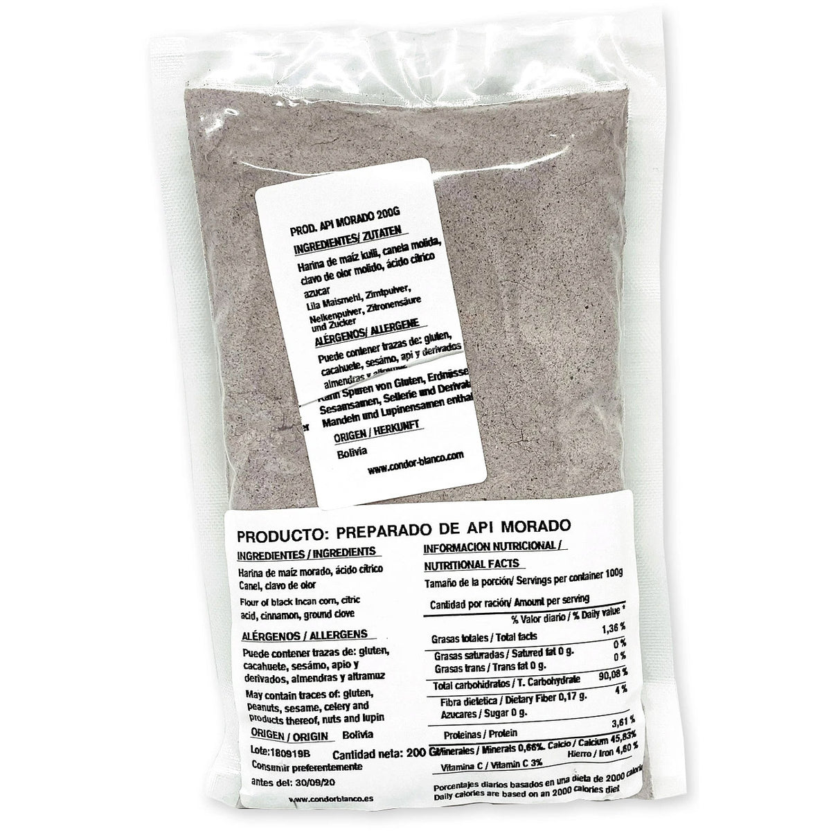 Api Morado. Bebida boliviana de maíz | Bolivianita.de