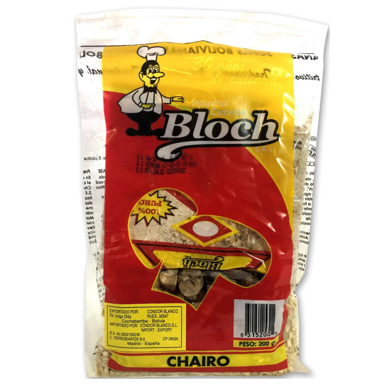 Chairo Bloch | Bolivianita.com – Bolivianita.de